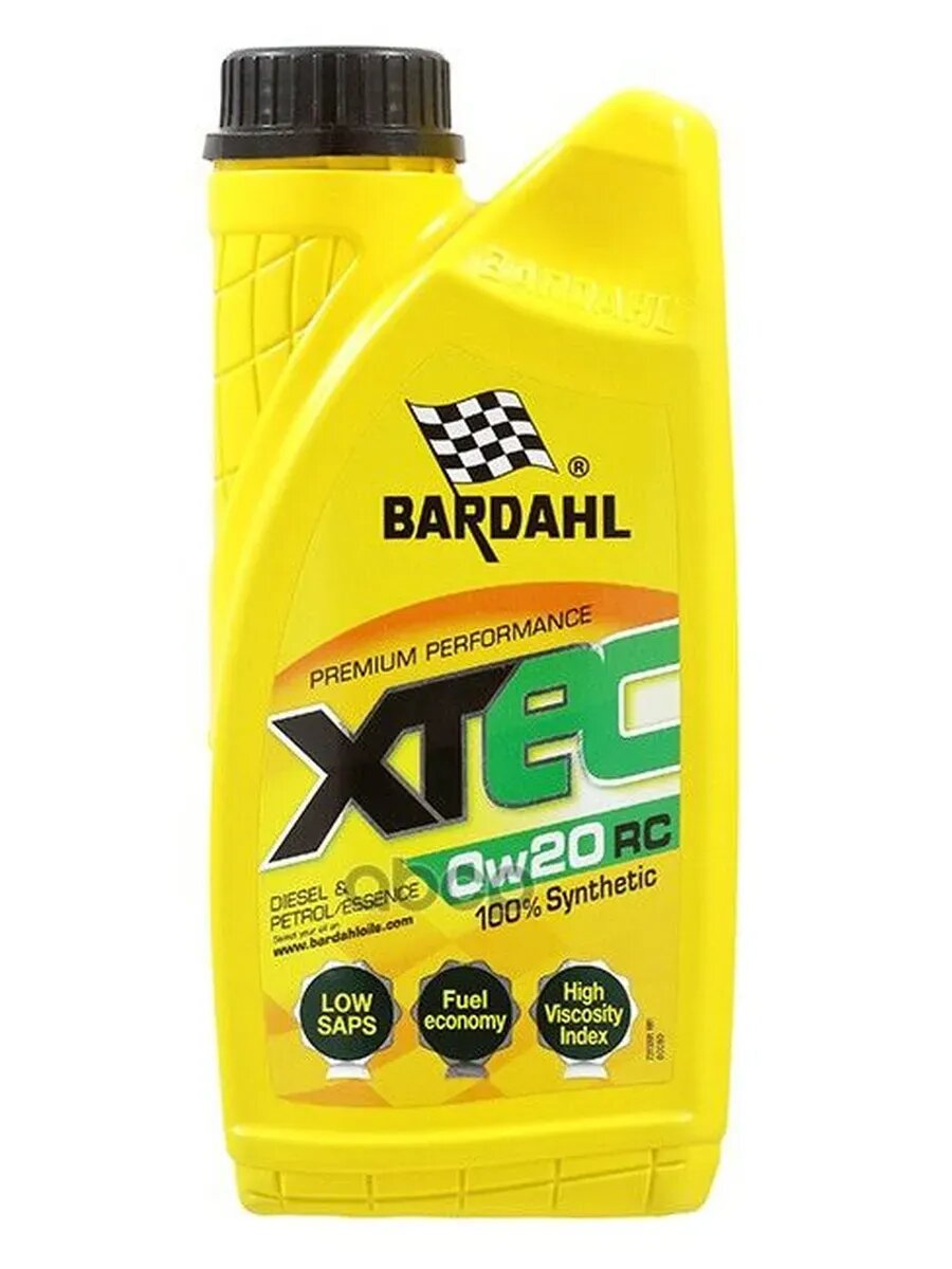 Bardahl Xtec 0W20 Rc Син. (1Л)