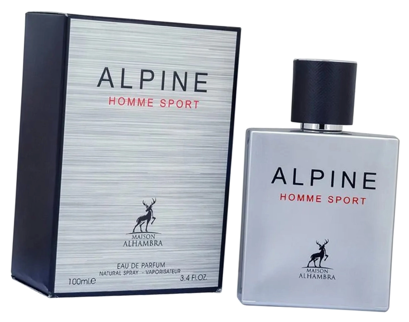 Парфюм Alhambra Alpine Homme Sport мужской 100 мл - Альхамбра Алпайн Ом Спорт