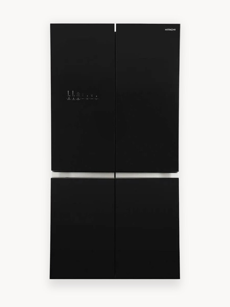Холодильник HITACHI R-WB720, инверторный, зона свежести, 568 л, черный