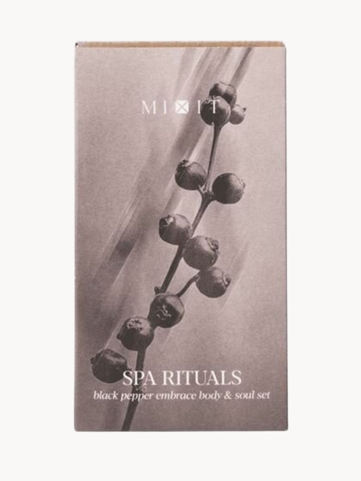 Набор MIXIT Spa Rituals Black Pepper Embrace Body & Soul Set для ухода за телом с ароматом черного перца