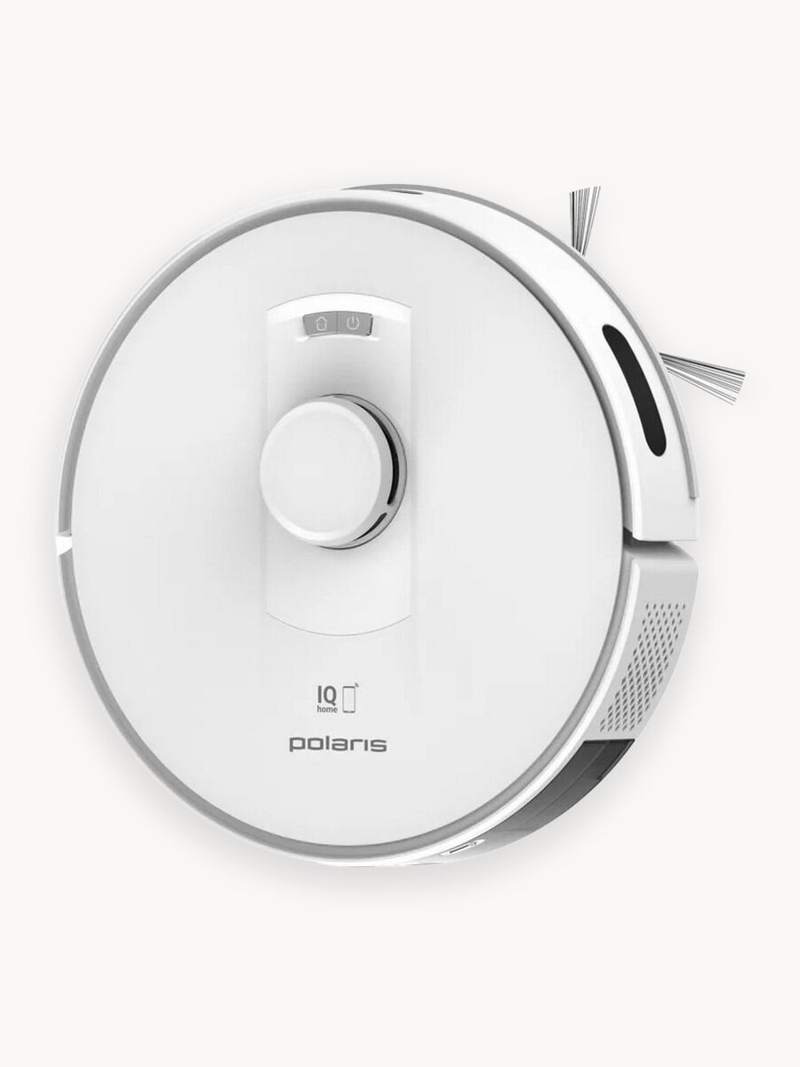 Робот-пылесос Polaris PVCR 5003 WIFI IQ Home, сухая и влажная уборка белый