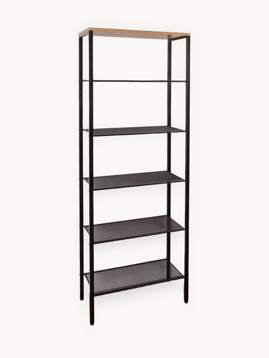 Стеллаж лофт металлический для книг и игрушек