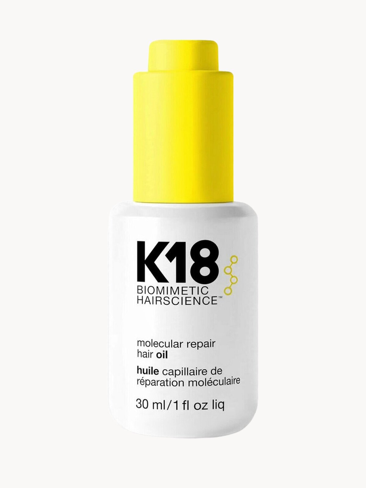 Масло для волос K18, восстановление, термозащита и блеск, для всех типов волос, molecular repair hair oil, 30 мл