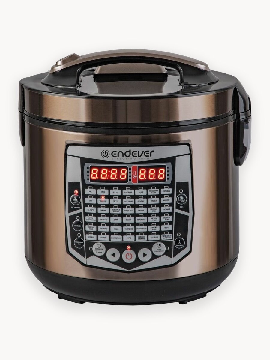 Мультиварка 5 литров Endever VITA-126, 45 автоматических программ, мастер-повар, книга рецептов