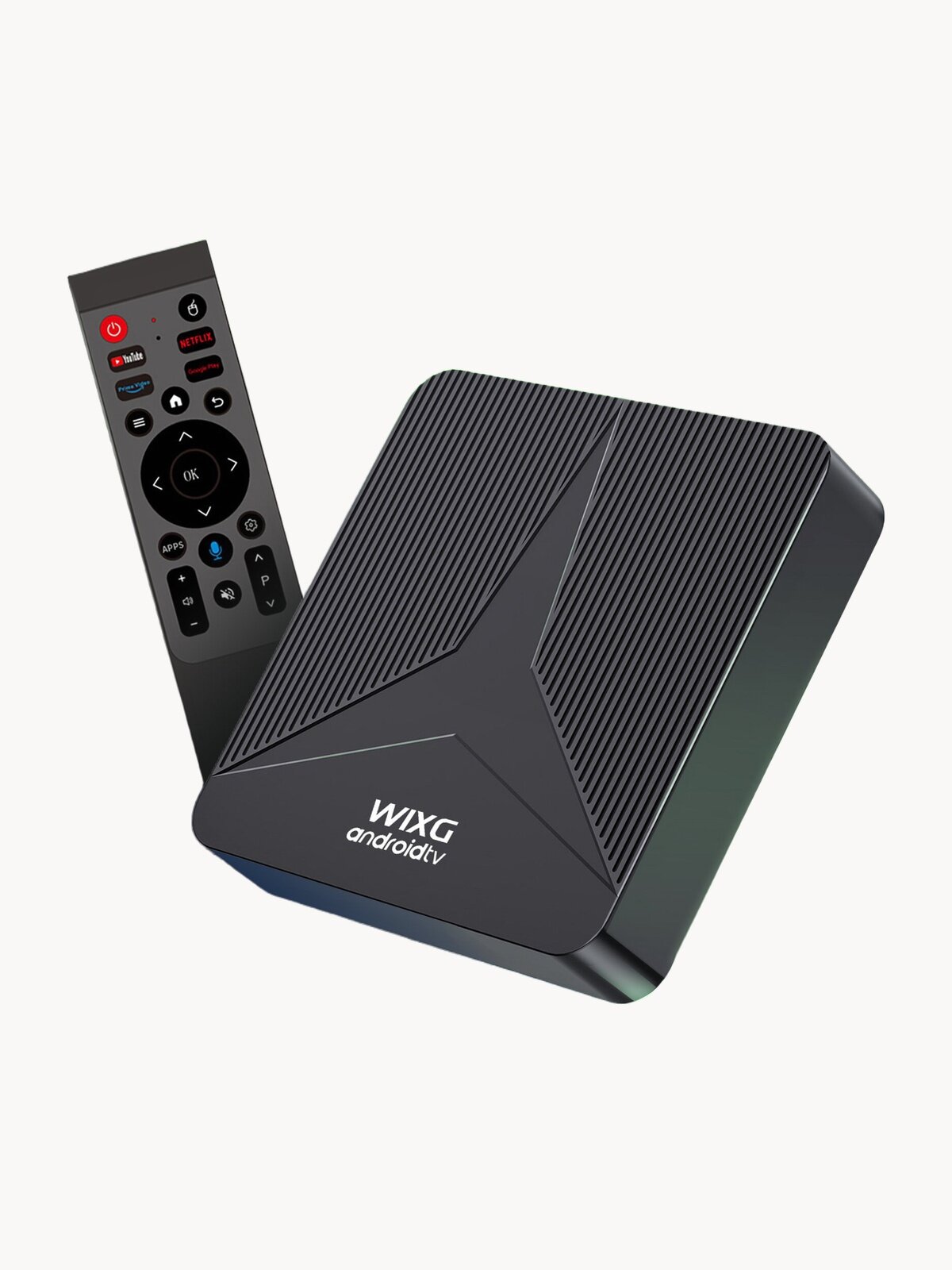 Смарт ТВ-приставка , для цифрового ТВ, на Android14, с Wi-Fi и Bluetooth, черная