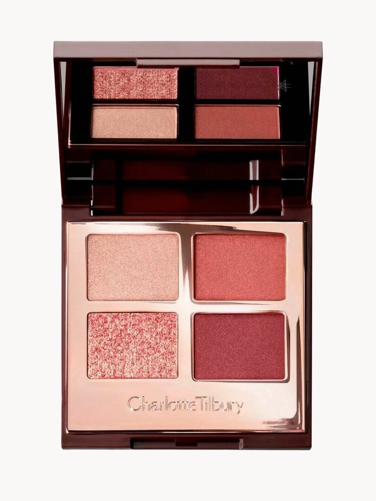 Палетка сияющих теней Charlotte Tilbury luxury palette colour-coded eye shadows, walk of no shame 5,2g