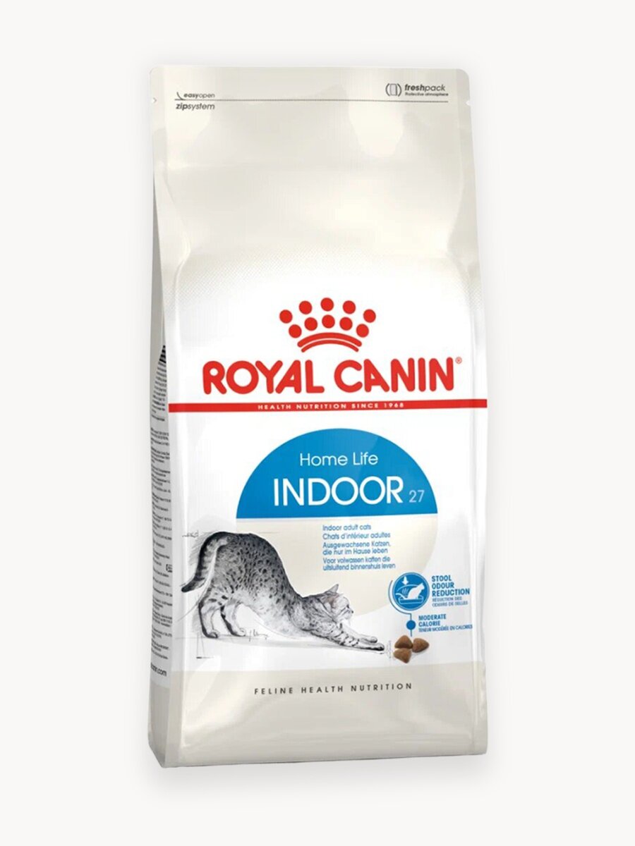 Сухой корм для кошек Royal Canin Indoor 27 для живущих в помещении, 0,2 кг