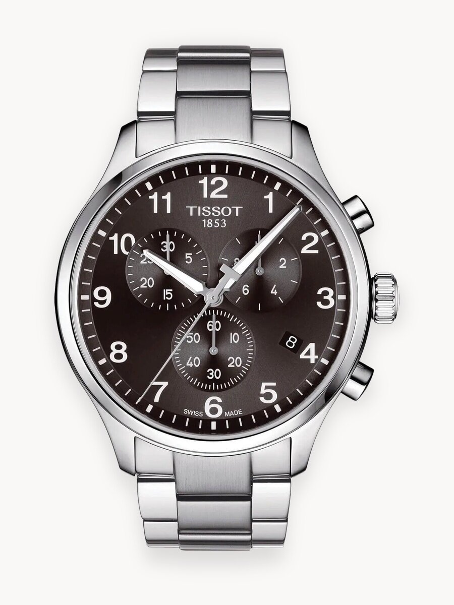 Наручные часы TISSOT T-Sport, серебристый/черный