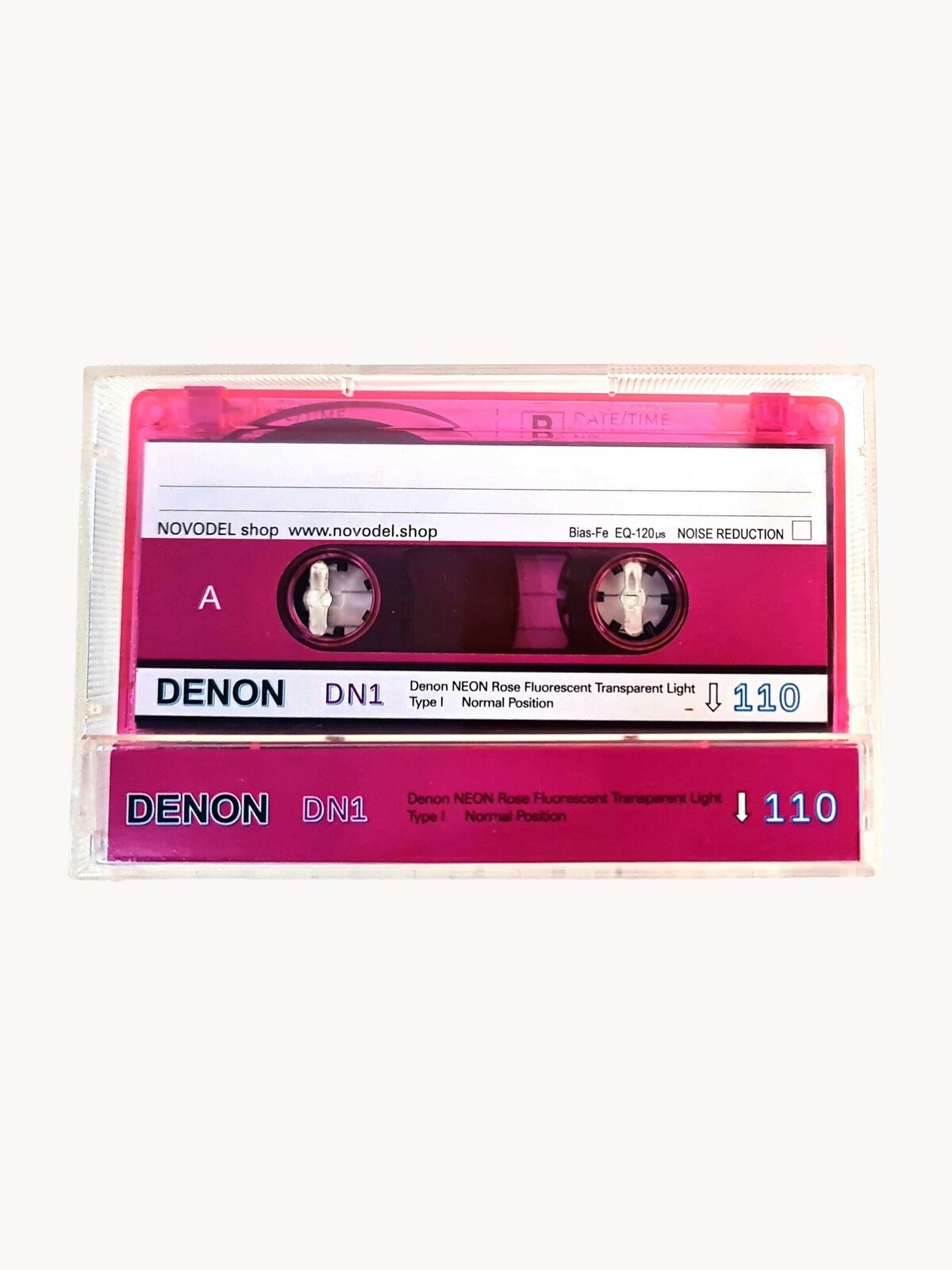 Аудиокассета DENON DN1 Neon Fluorescent Rose 110