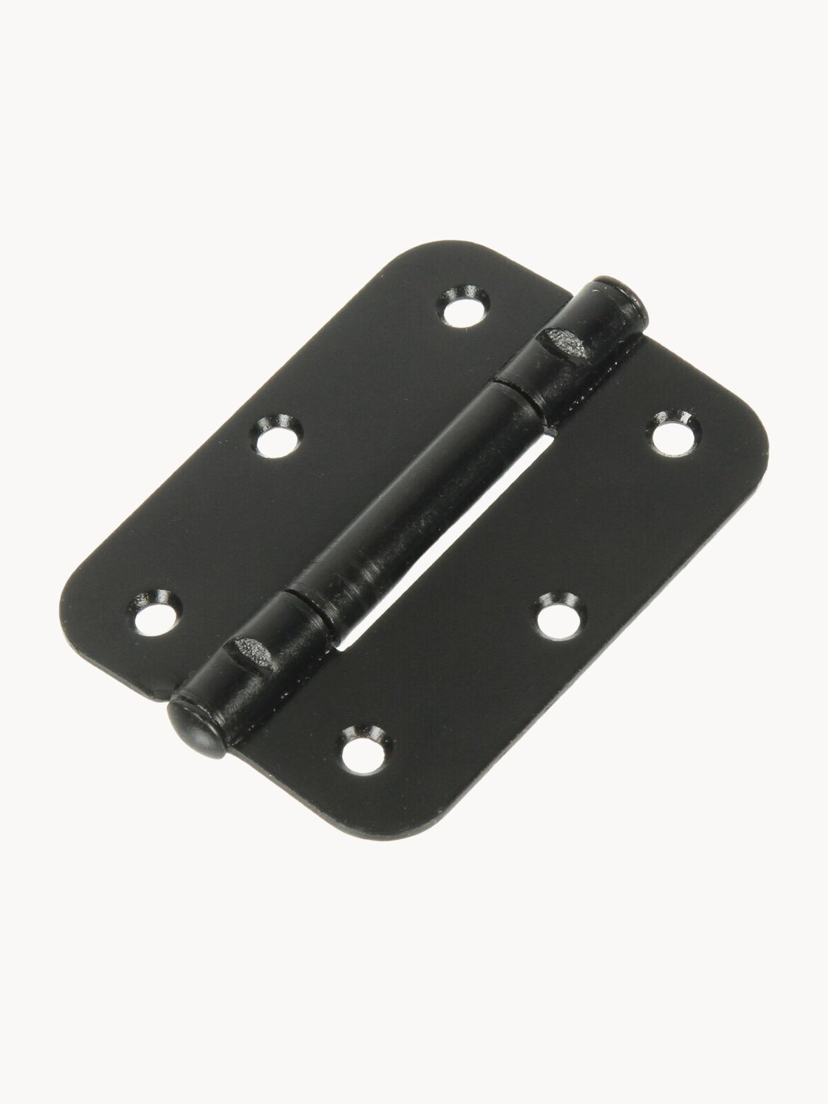 Петля накладная для деревянных дверей, БелТИЗ, 80 мм, ПН5-80У, черная