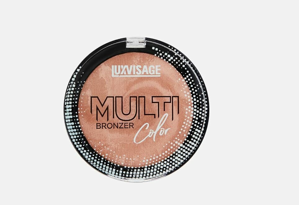 Шелковистый сатиновый бронзер для лица LUXVISAGE MULTI Color, 8г