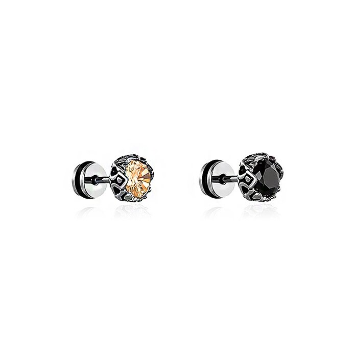 Серьги Yab, тигровый глаз