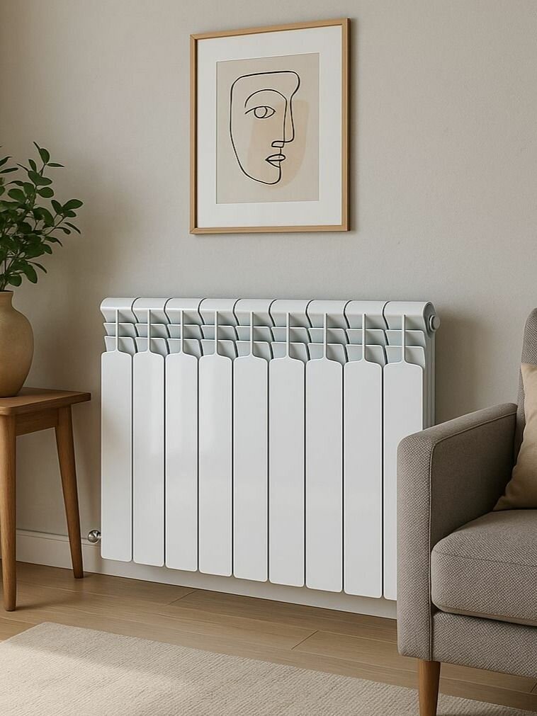 Радиатор алюминиевый секционный DANI 350/96/8 (ZCD-C350A2)