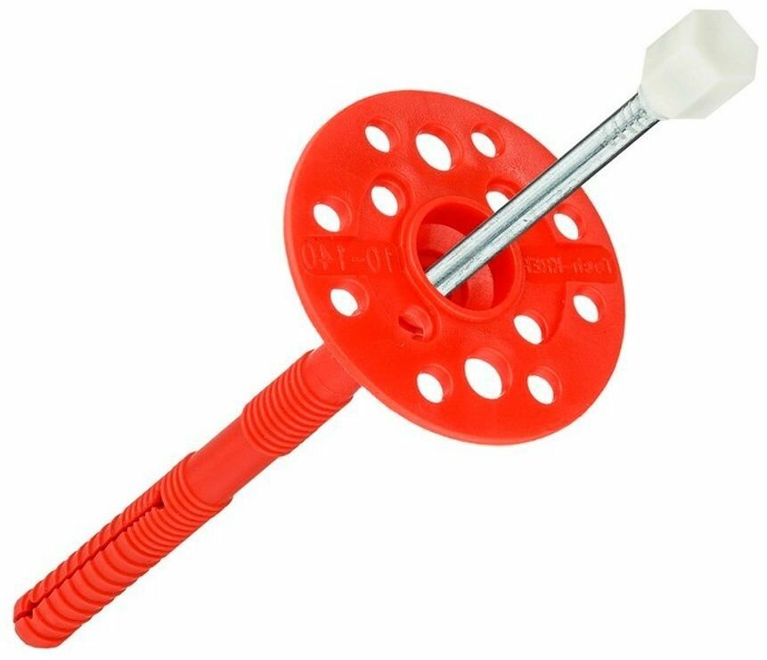 Дюбель для термоизоляции М 10х140 мм с термоголовкой (1000шт) ГОСТ