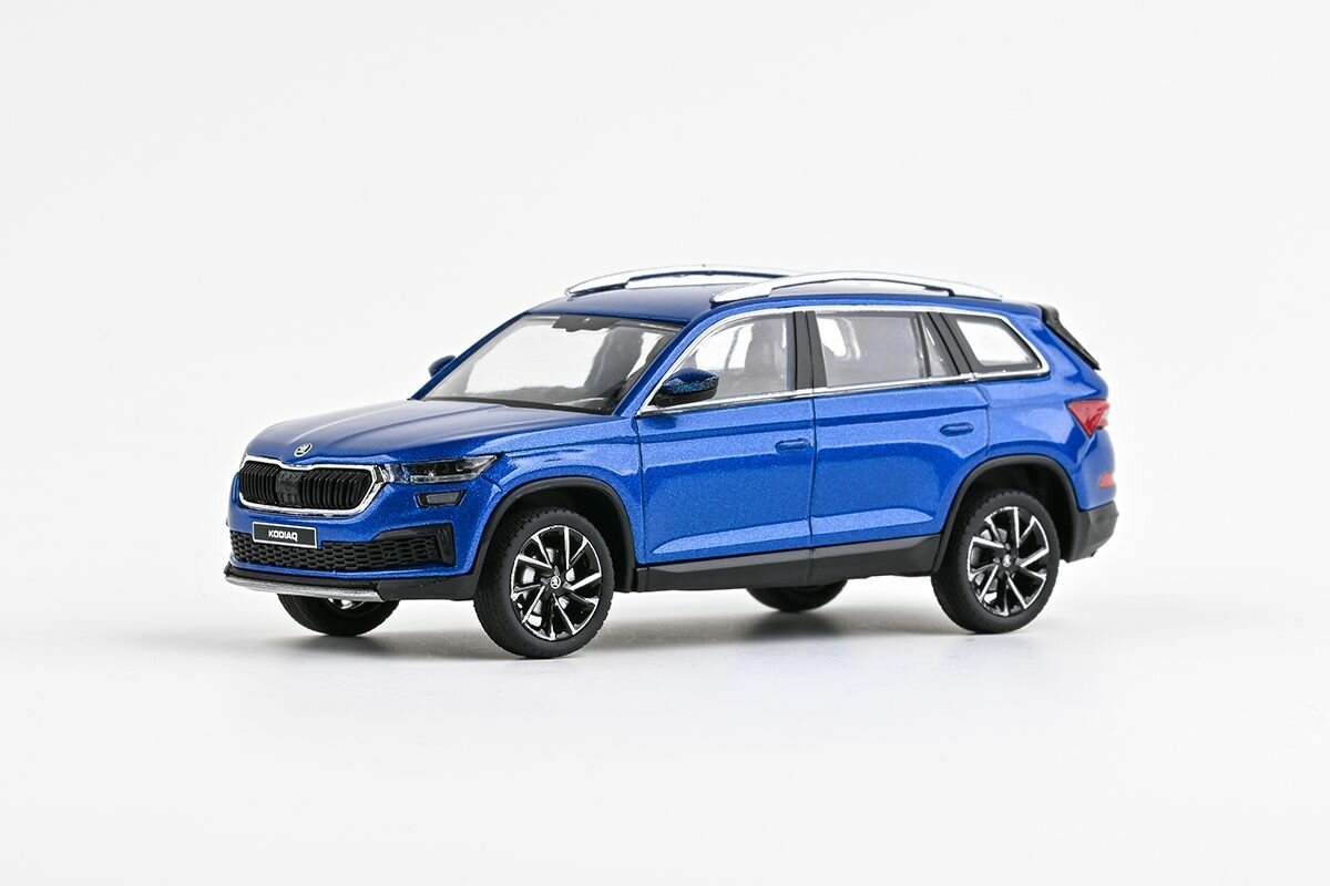 Масштабная модель Skoda Kodiaq FL (2021) 1:43 - Blue Race Metallic