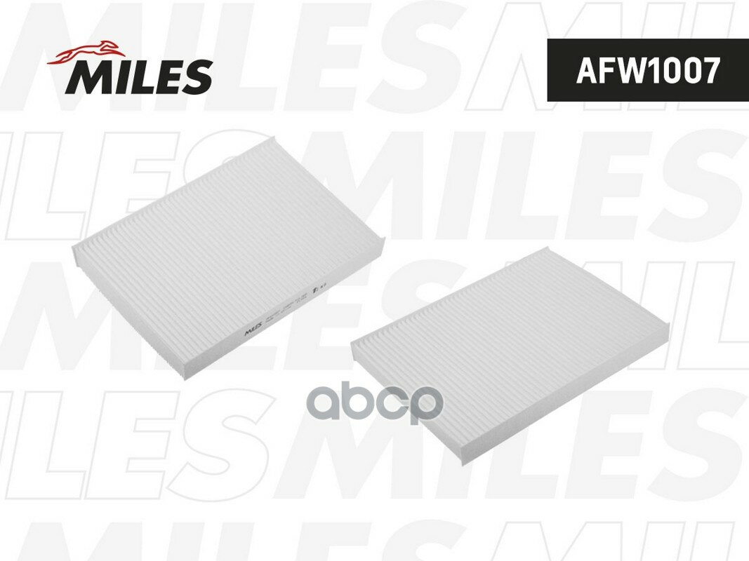 Фильтр салона AUDI A3/TT 96-/SKODA OCTAVIA 96-/VW G3/G4/PASSAT AFW1007 (FILTRON K1006, MANN CU2882) Miles арт. AFW1007