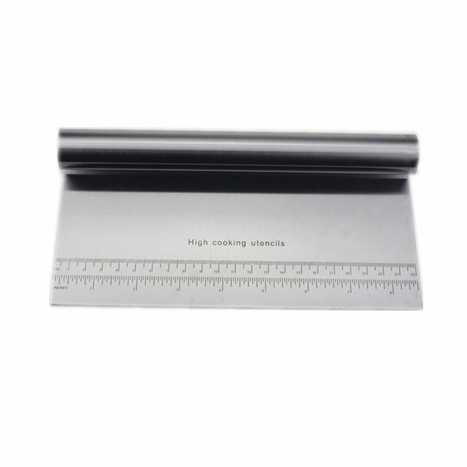 Нож для теста из нержавеющей стали с прозрачной шкалой, удобная ручка, 22x11 см