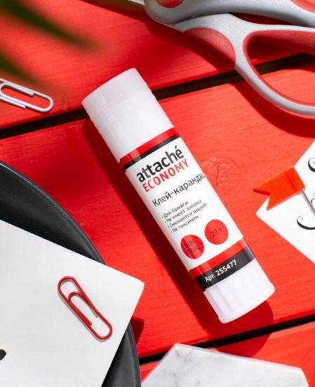 Клей-карандаш Attache Economy, 21 г