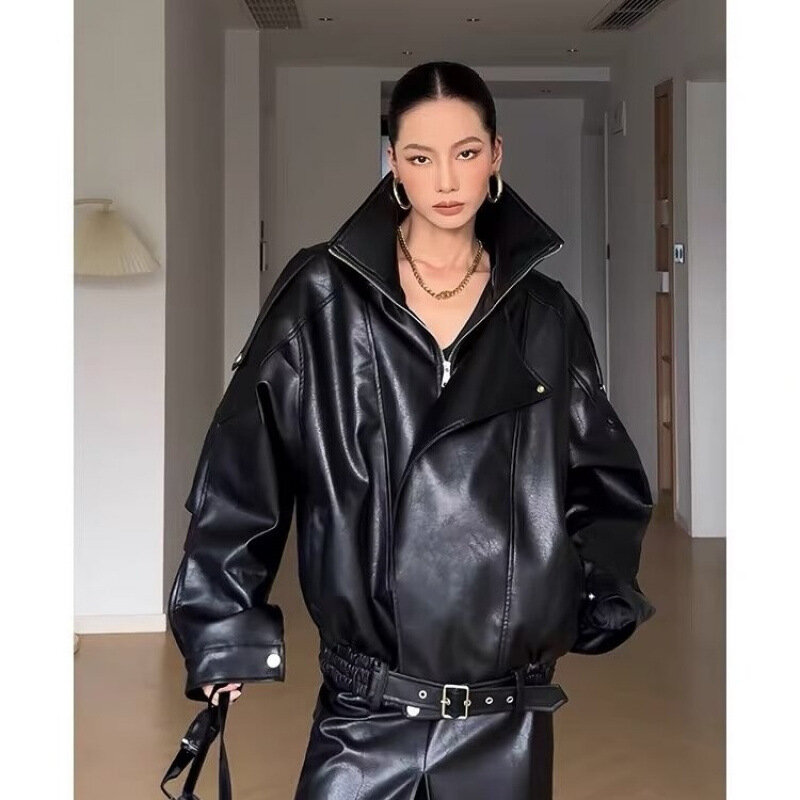 Куртка кожаная