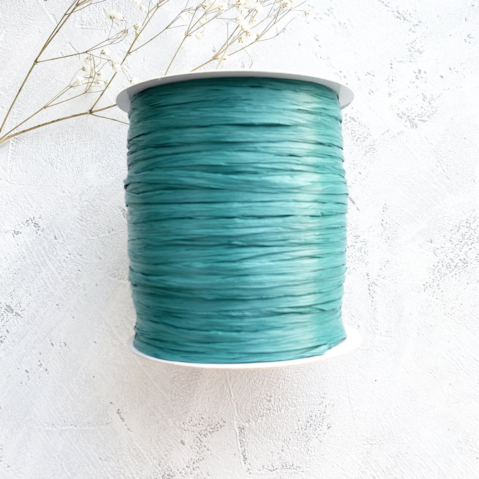 Пряжа Рафия Ispie Mineral green/Малахитовый 7493301