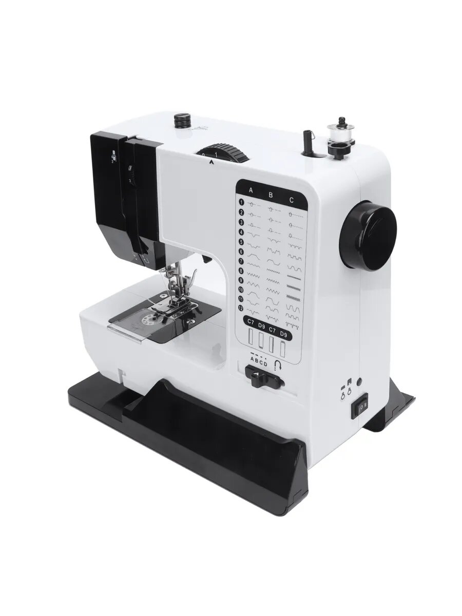 Мини-швейная машина, стабильная работа, малошумная бытовая