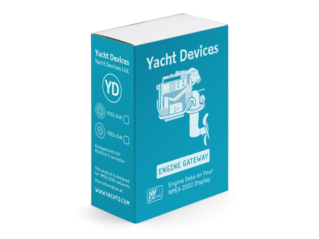 Шлюз Yacht Devices YDEG-04R, для NMEA 2000, для Volvo Penta, Mercury, Yanmar и др.
