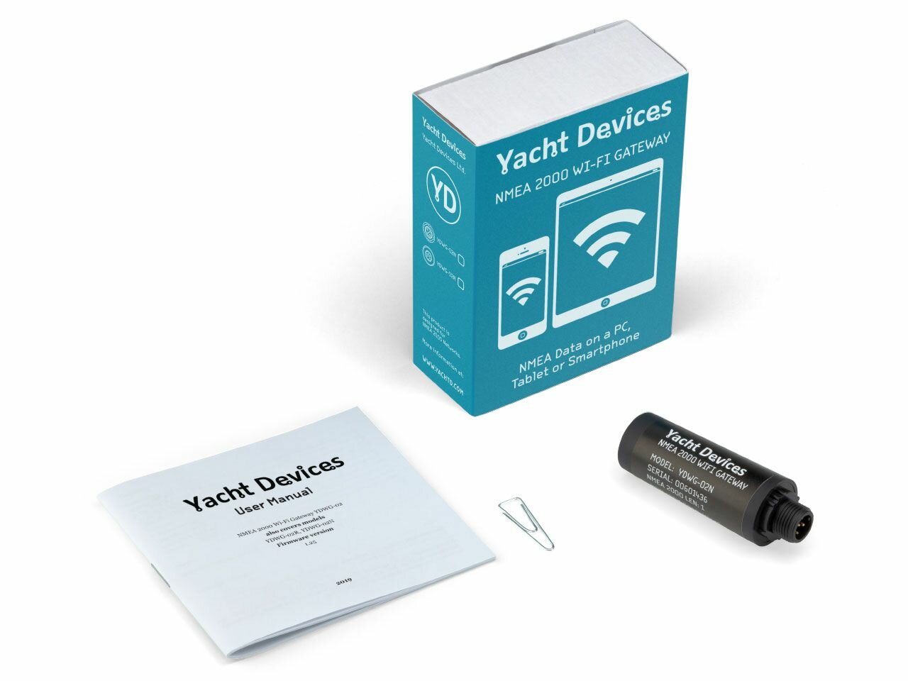 Сетевой шлюз Yacht Devices NMEA 2000-в-WiFi YDWG-02R, тип разъема Sea Talk NG