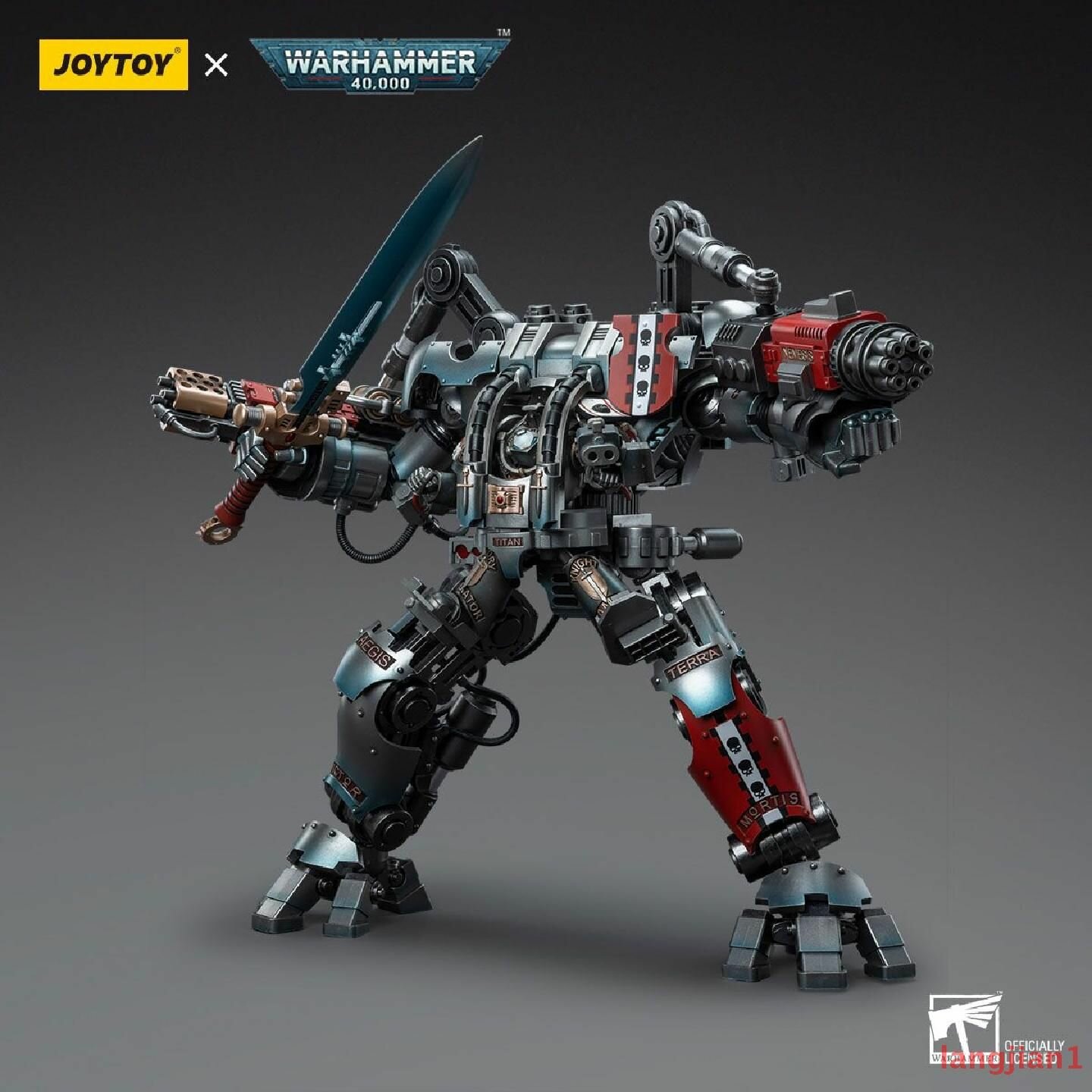Подвижная фигурка JOYTOY Warhammer 40K Grey Knights Nemesis Dreadknight Including One Action Figure Подарок на день рождения коллекция игрушек