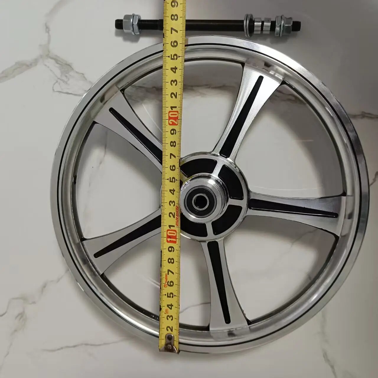 14-дюймовое переднее колесо для электровелосипеда eCity, аксессуары для колес, 14-дюймовая колесная пара из алюминиевого сплава, передний обод дискового тормоза 14x1,75