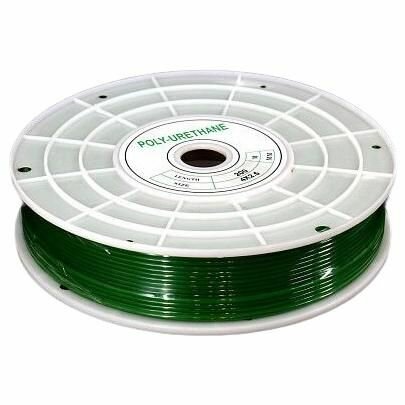 Пневмотрубка полиуретановая PU98 4х2.5мм 1м. (10атм, зеленая)