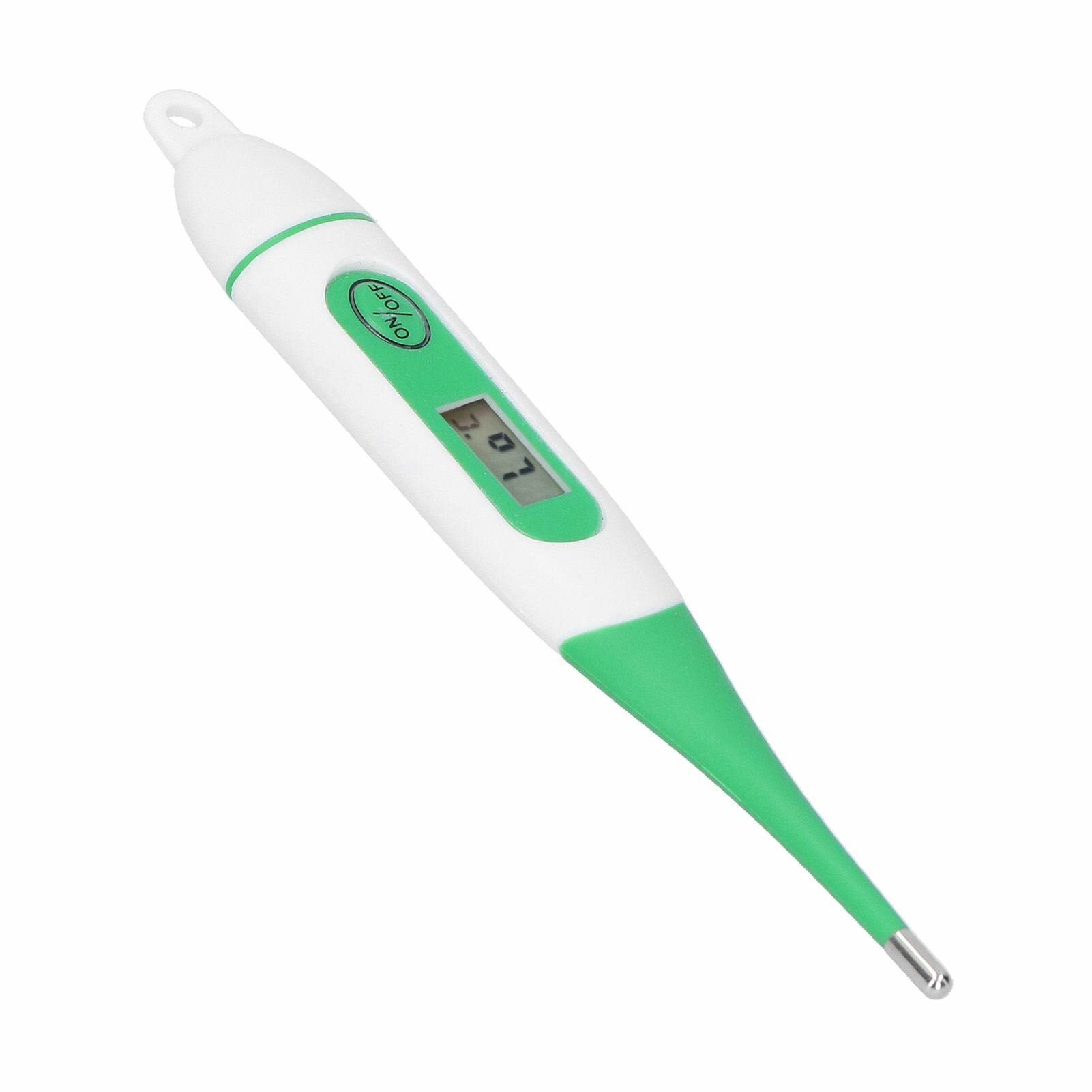 Ветеринарный электронный термометр, водонепроницаемый цифровой термометр для животных для крупного рогатого скота, овец, лошадей