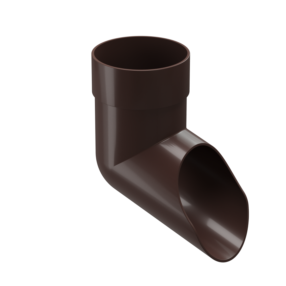 Docke PREMIUM Наконечник (Шоколад), диаметр трубы 85, толщина 1.75