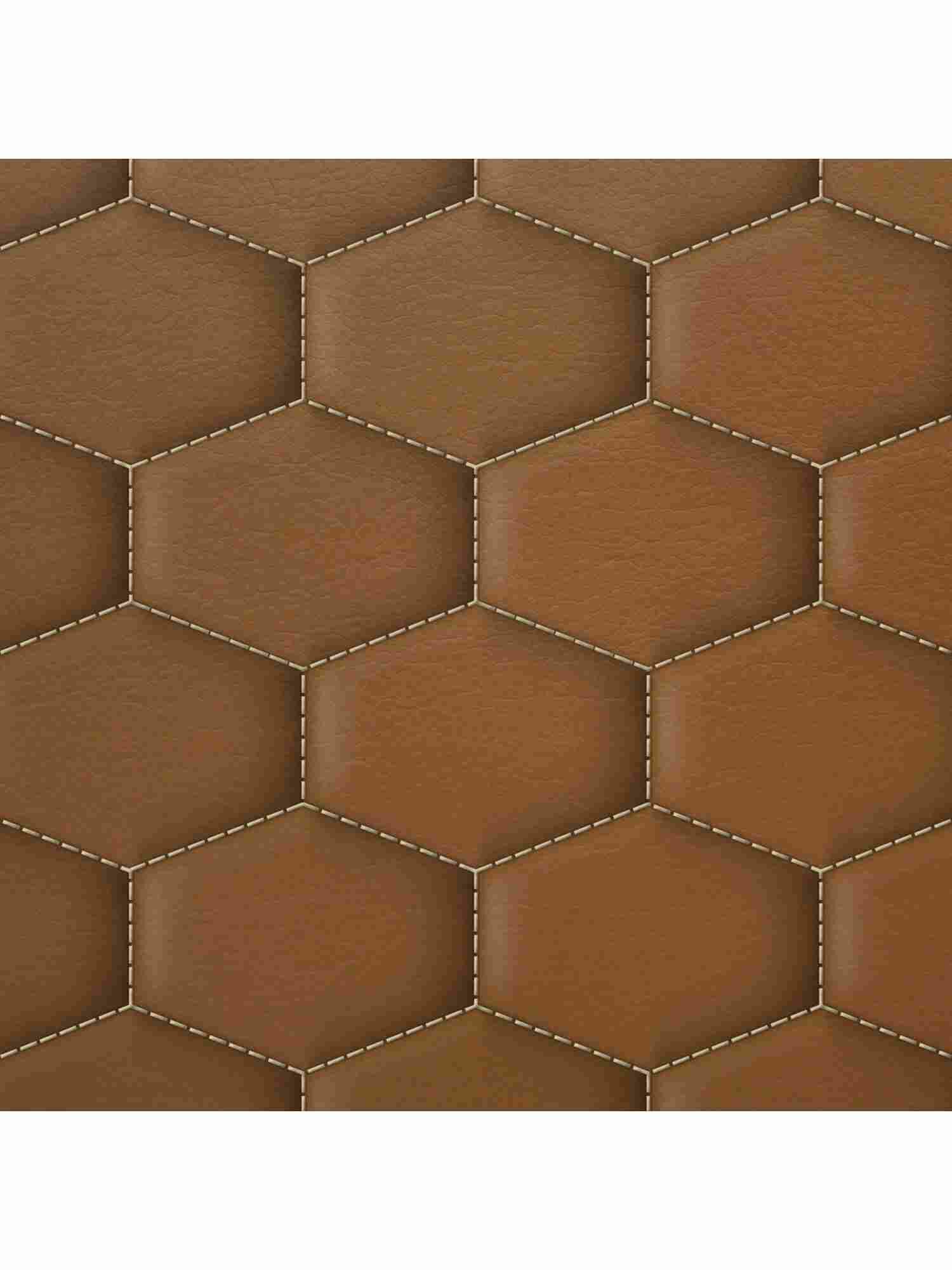 Экокожа стёганая «intipi» Ballstep (фокс/бежевый, ширина 1.35 м, толщина 5.85 мм) belais #15191