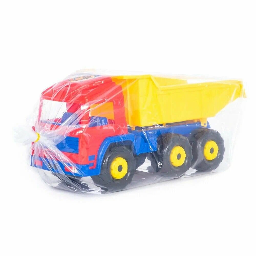 Машина Полесье "Silver" 44402, самосвал, с откидывающимся кузовом, пластик.