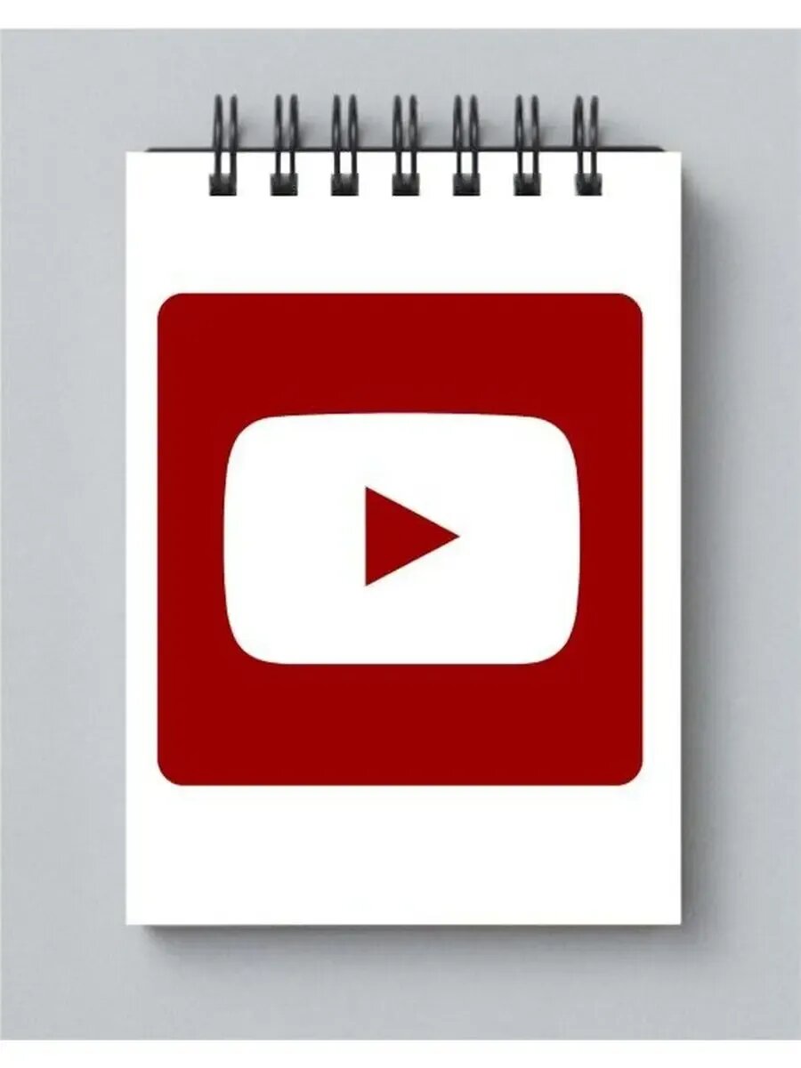 Блокнот YouTube/ Ютуб №9, А4