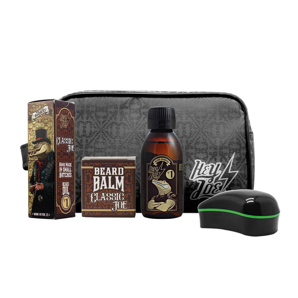 Hey Joe! Bearded Survival Kit Delux Nº 1, набор для ухода за бородой.