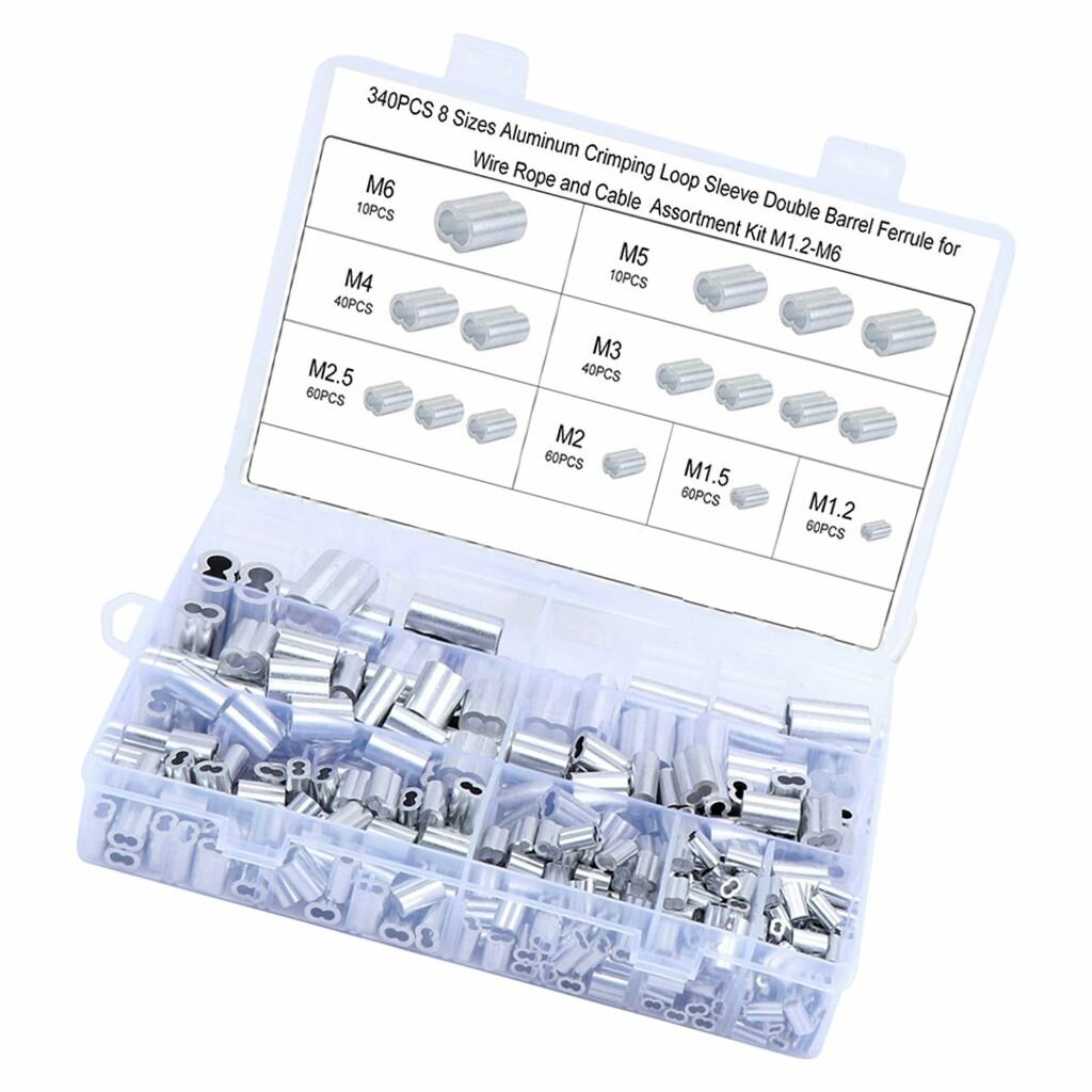 (1 коробка) алюминиевая втулка 340шт