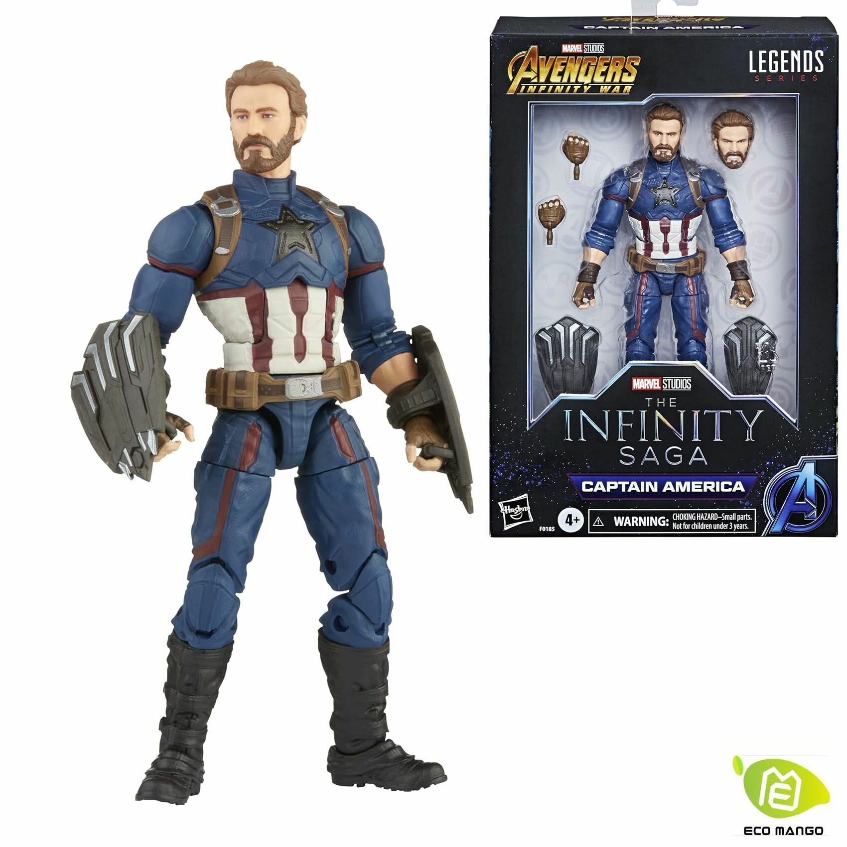 Фигурка Hasbro Marvel Legends Avengers Infinity War Капитан Америка , Infinity Saga, серия 6 дюймов F0185