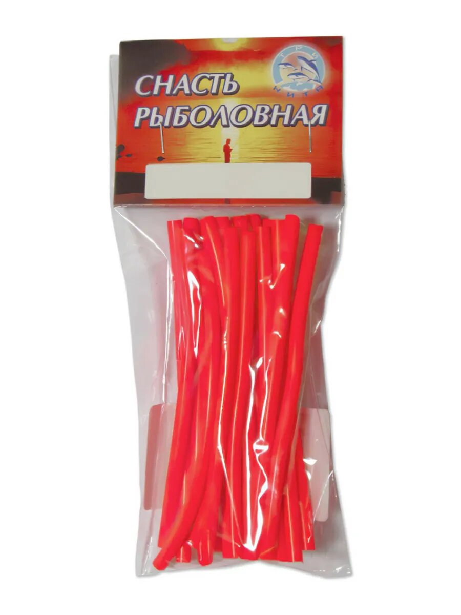 Кембрик рыболовный флуоресцентный (уп.20шт*10см)