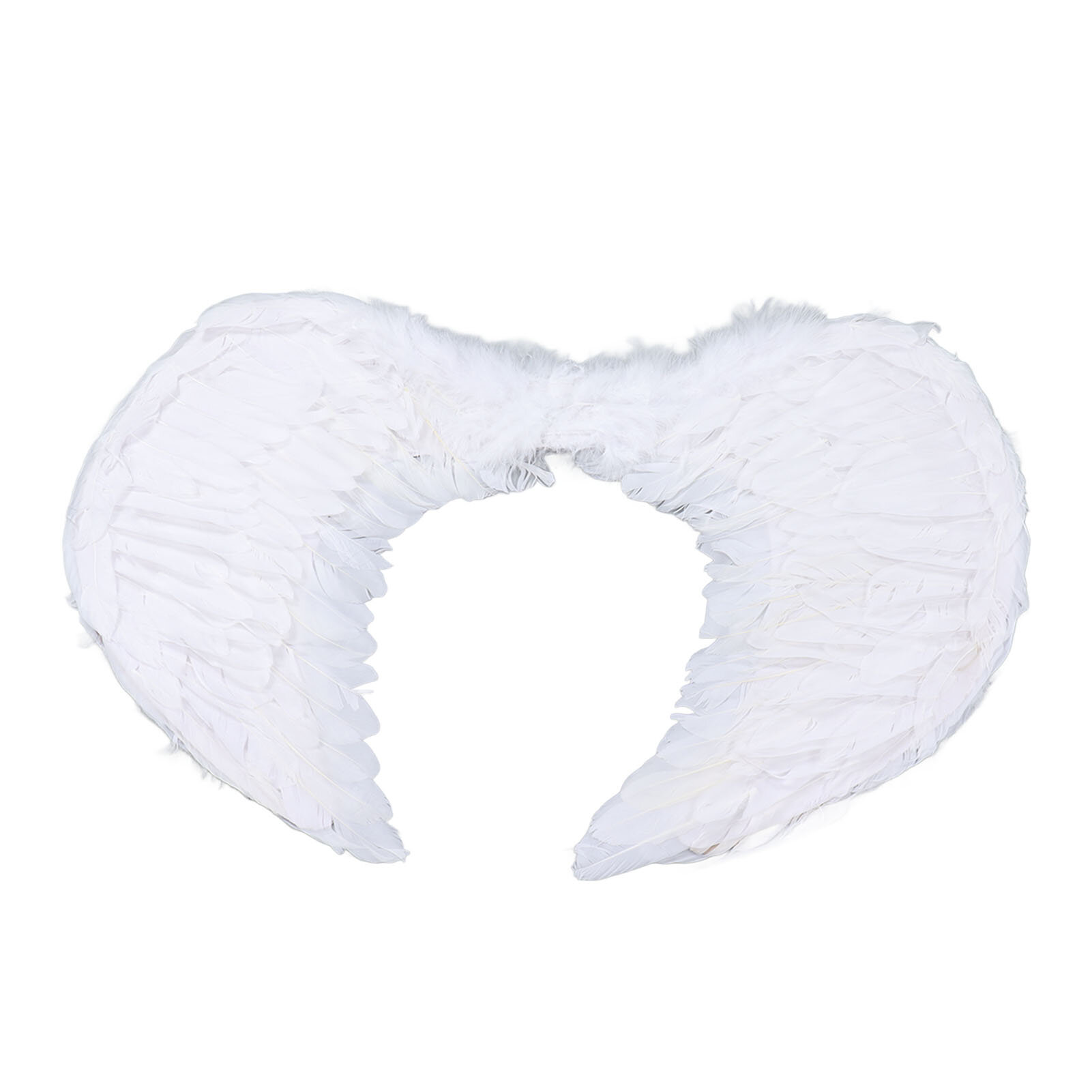 Перо Крыло для взрослых и детей Косплей Яркое Крыло Костюм Аксессуар для Хэллоуина и Рождественской вечеринки Белый M 60 X 45 см / 23,6 X 17,7 дюйма