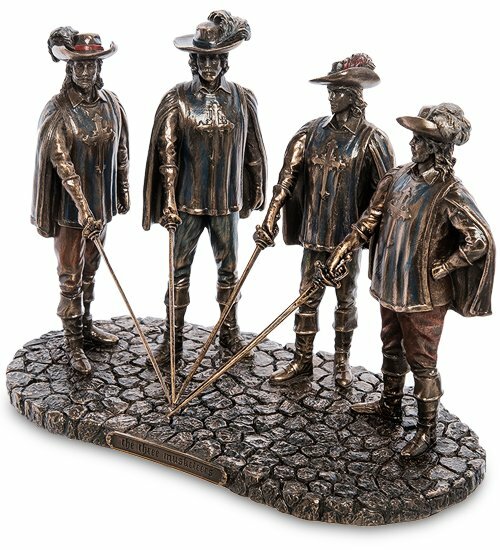 Статуэтка Мушкетеры - один за всех и все за одного WS-1023 113-906346
