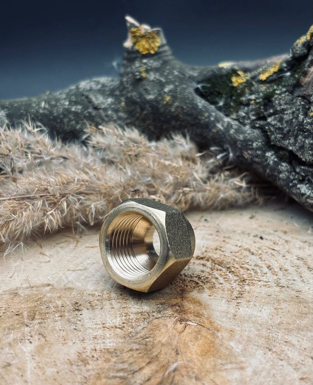 Гайка соединительная 3/8" "Модуль", латунная, для медных труб