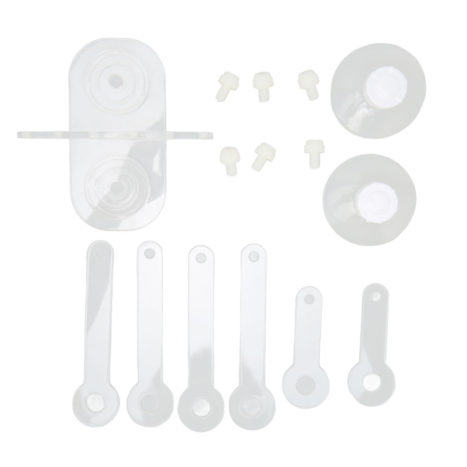 Аквариумная стойка для кораллов, 6 отверстий, 180 градусов, коготь, веерная форма, прозрачный акриловый держатель для коралловых фрагментов аквариума