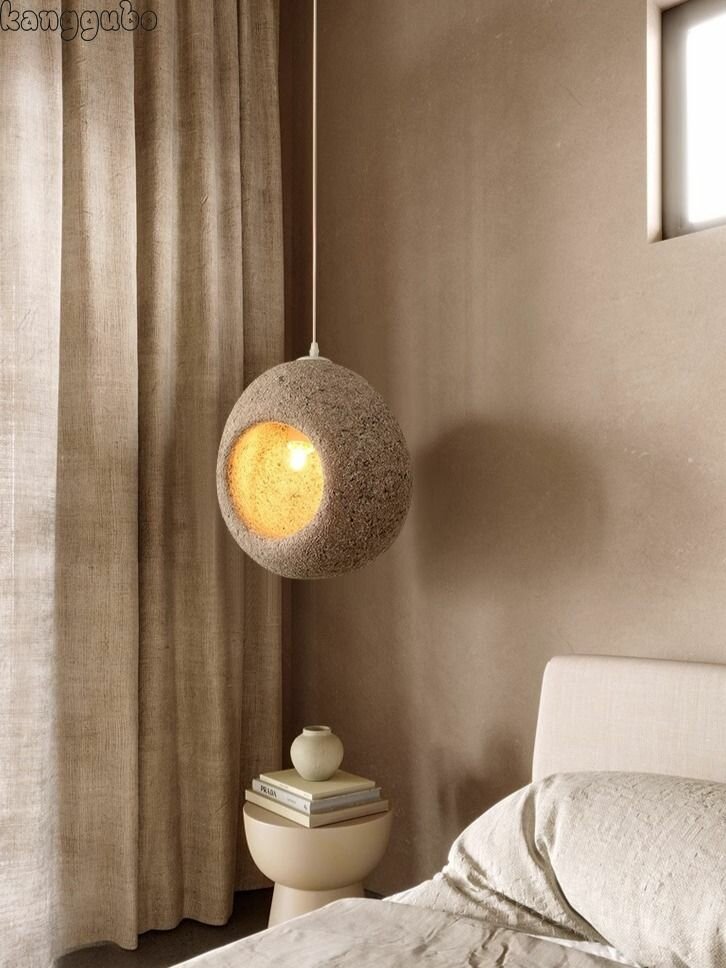 Минималистичная люстра в стиле ваби-саби