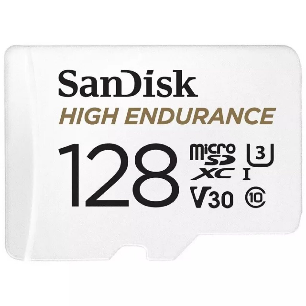 Карта памяти SanDisk 128GB MAX ENDURANCE UHS-I microSDXC Memory Card with SD Adapter (SDSQQVR-128G-AN6IA)