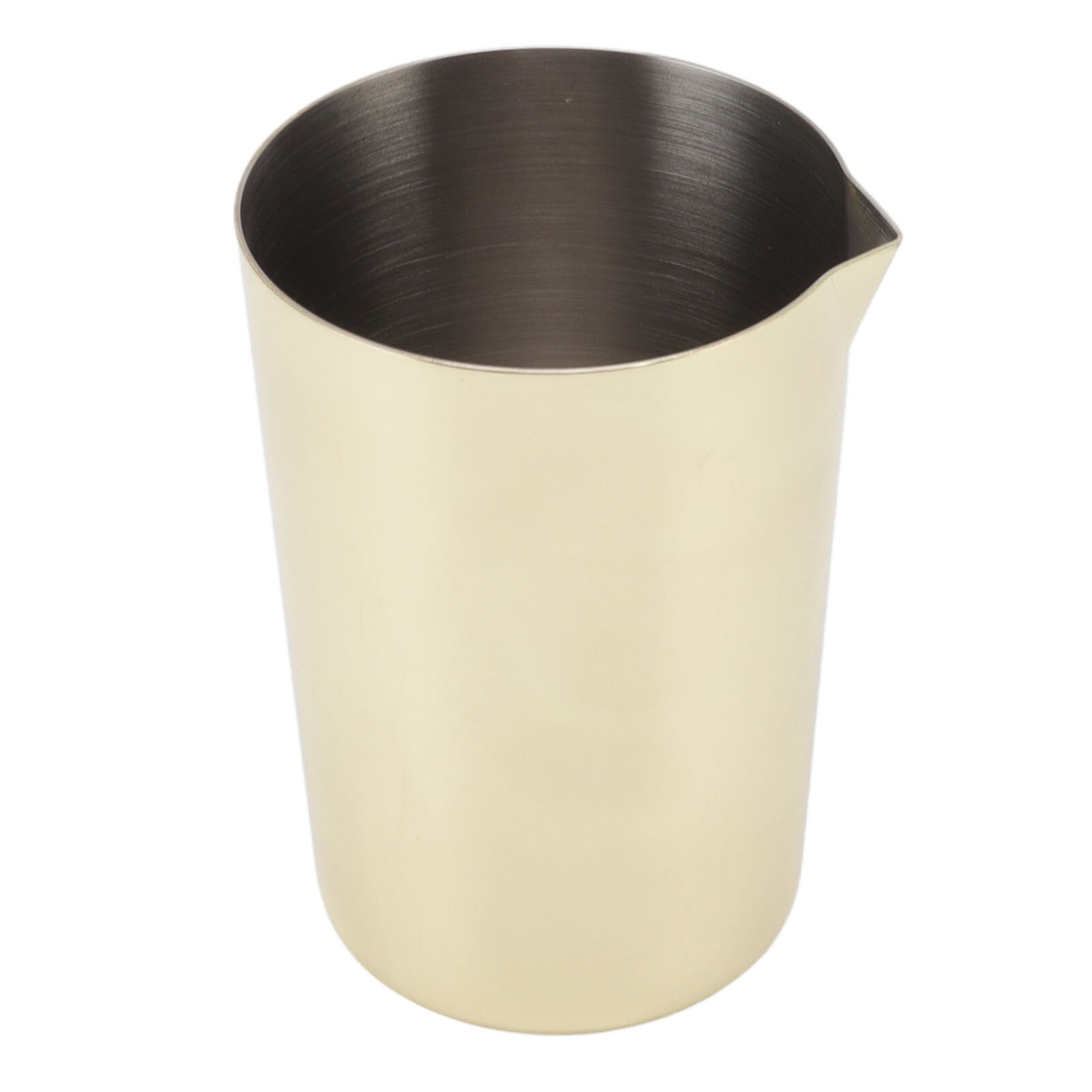 Позолоченный стакан для смешивания коктейлей из нержавеющей стали, пригодный для мытья в посудомоечной машине, устойчивый к ржавчине, для использования в баре и дома