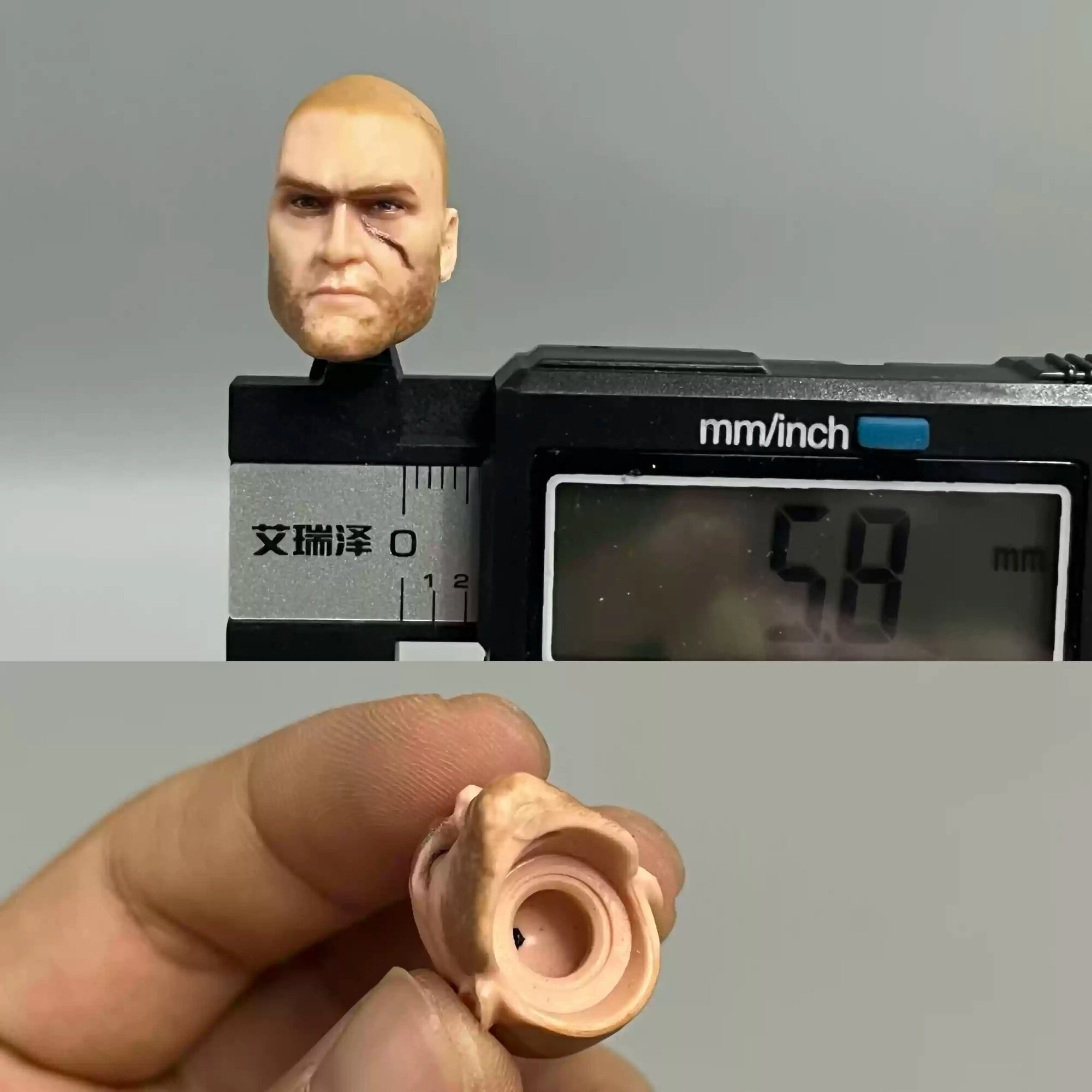 Голова солдата Hot Toys 1/12, 6 дюймов, AS PIC