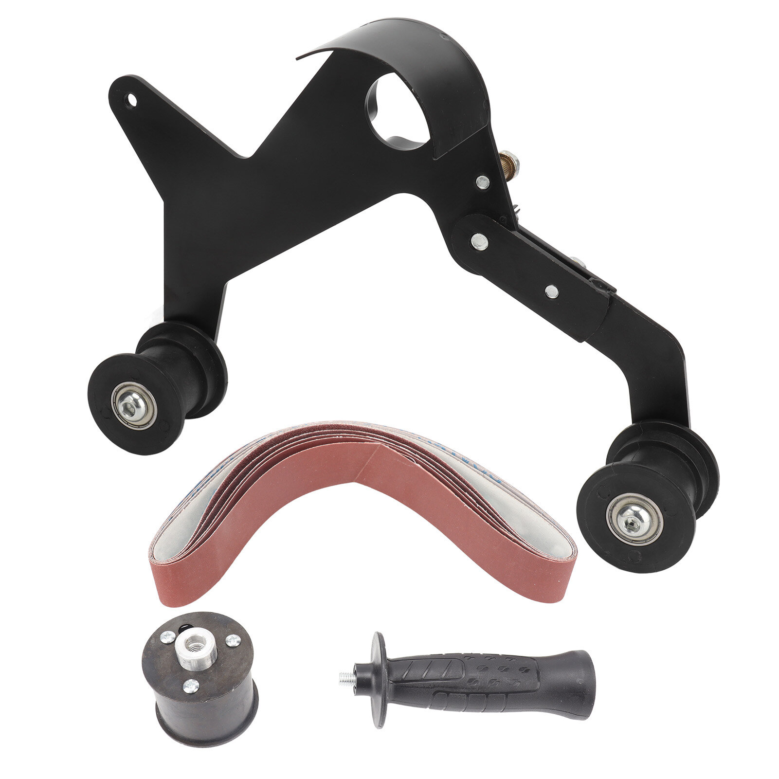 Мини-ленточная шлифовальная машина для самостоятельной шлифовки, инструмент для полировки и шлифовки труб из нержавеющей стали M10