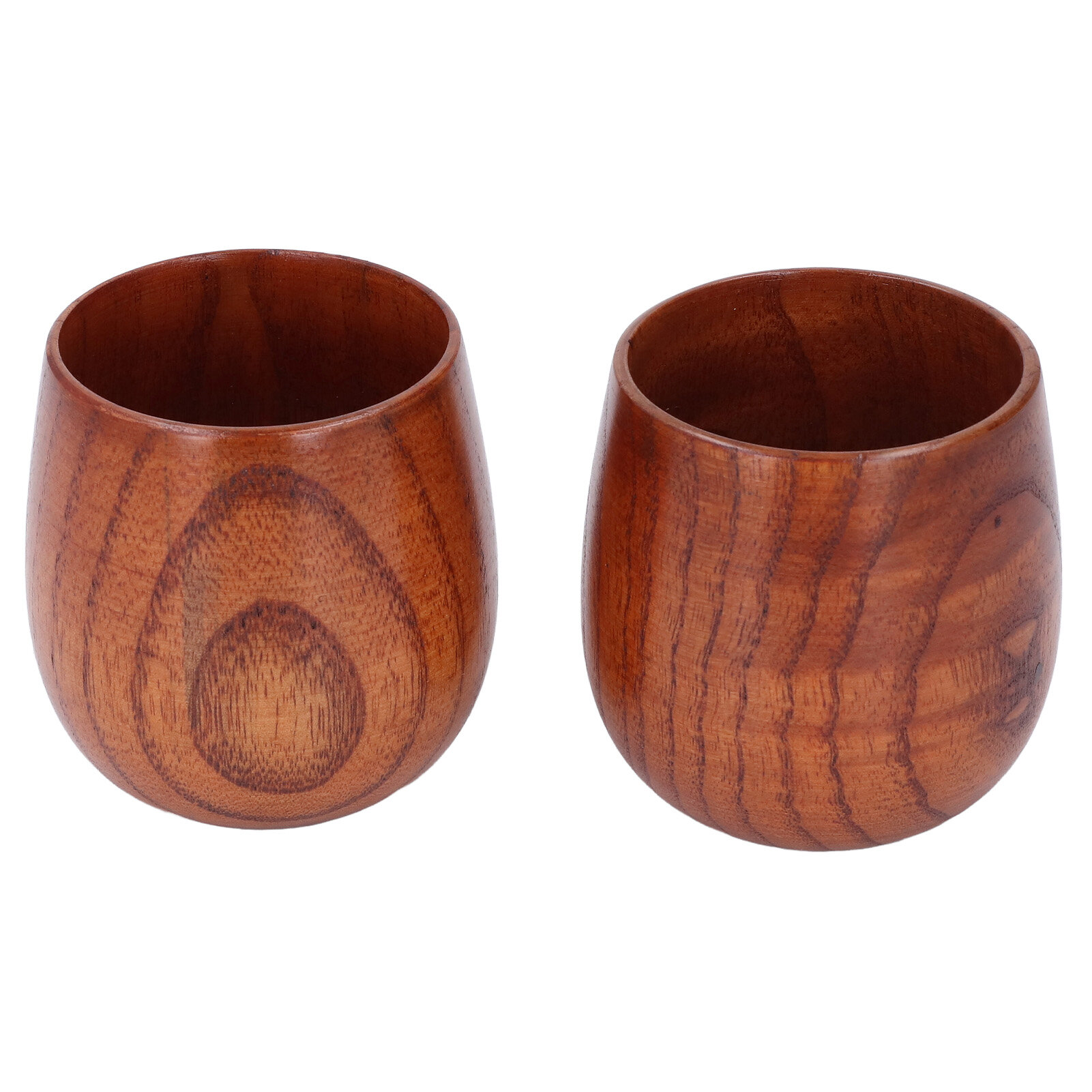 2 шт, деревянные чашки для чая, японская кружка с большим животом, многофункциональная чашка для питья для кофе, молока, вина, воды