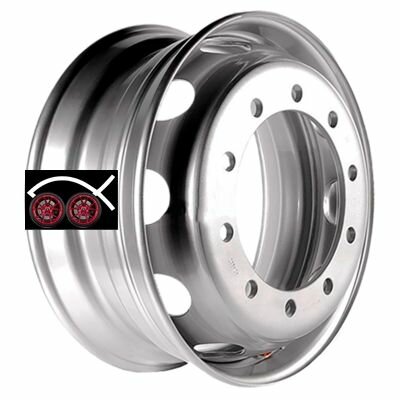 Колесный диск SRW 10/335/281/175 9x22 10x335.0 ET175 D281.0 серебро